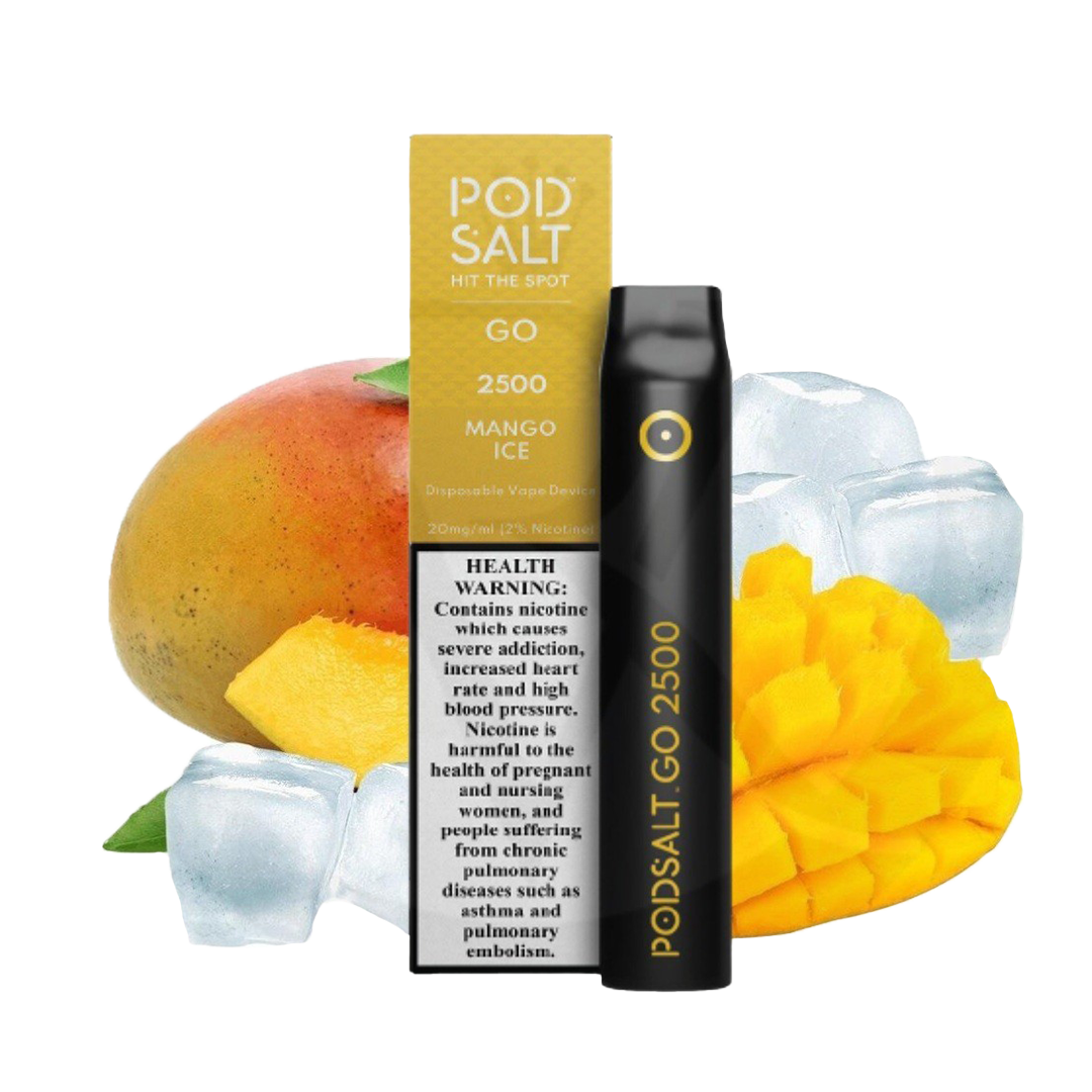POD Salt 2500 puffs Mango Ice 5%