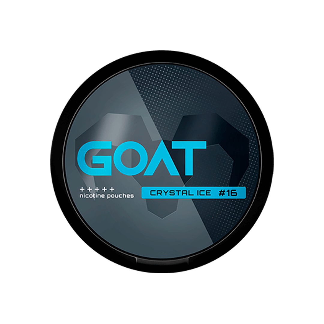 GOAT - Nicotine pouche - Crystal Ice - 16,4mg/g