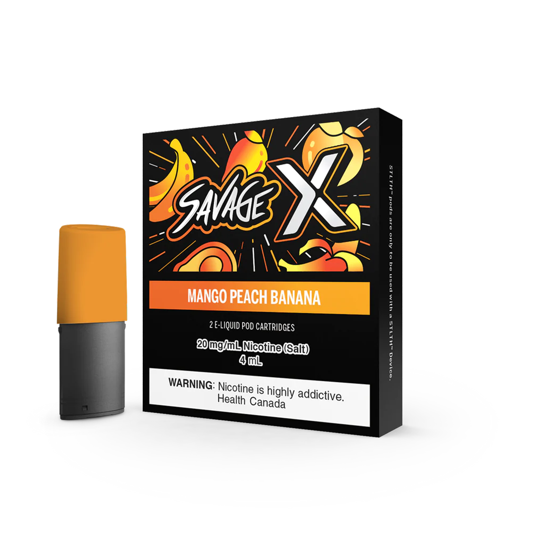 SAVAGE X Pod - Mango Peach Banana